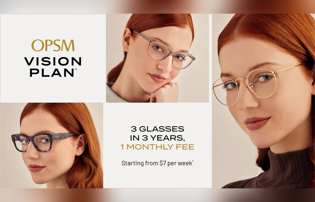 Start Your OPSM Vision Plan™ Today | Wollongong Central